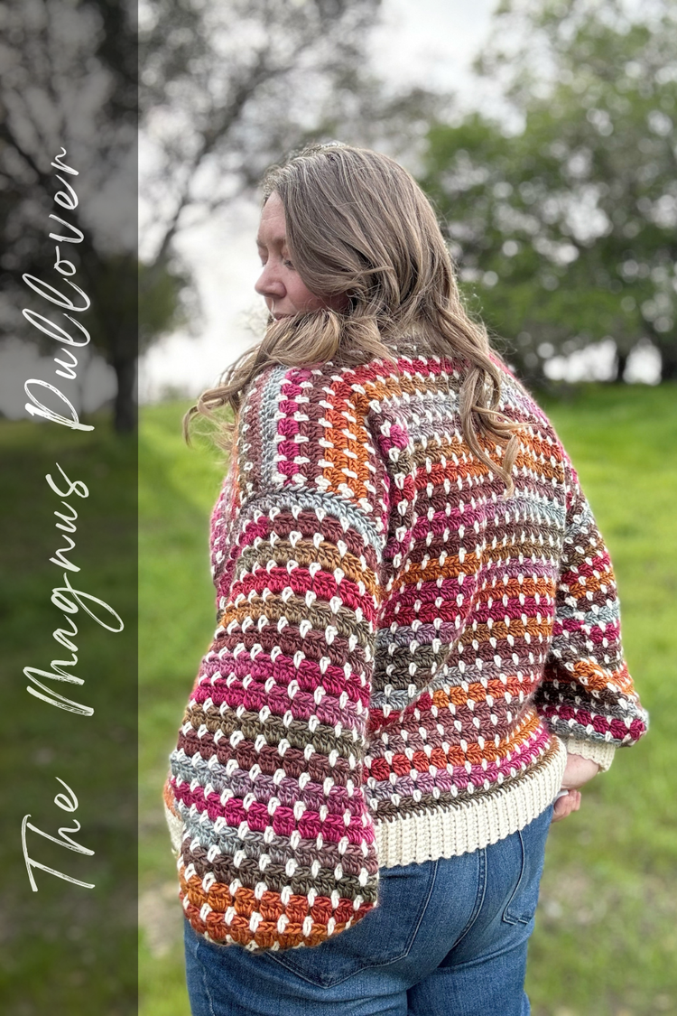 The Magnus Pullover- Free Crochet Pattern — Meghan Makes Do