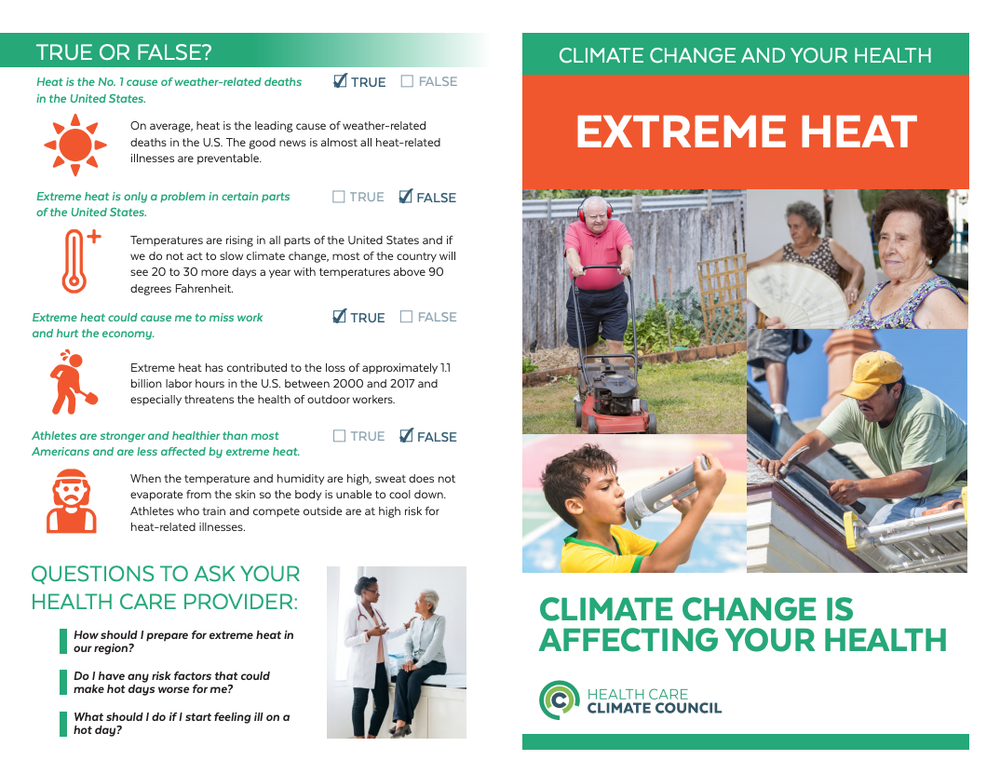 Fact Sheets and Brochures — Wisconsin Environmental Health Network