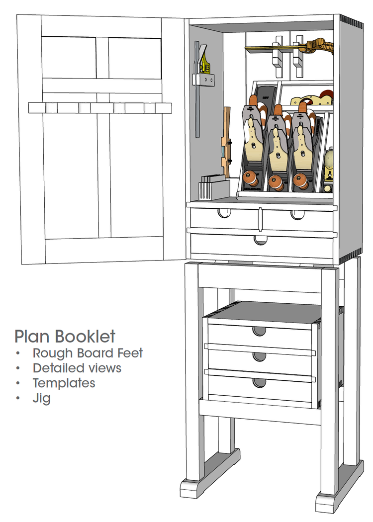 Utility Cabinet Plans Wood Working Magazine Woodcraft Hand Tool