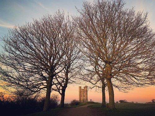 Broadway Tower Highest Little Castle in Cotswolds Worcestershire Views ...