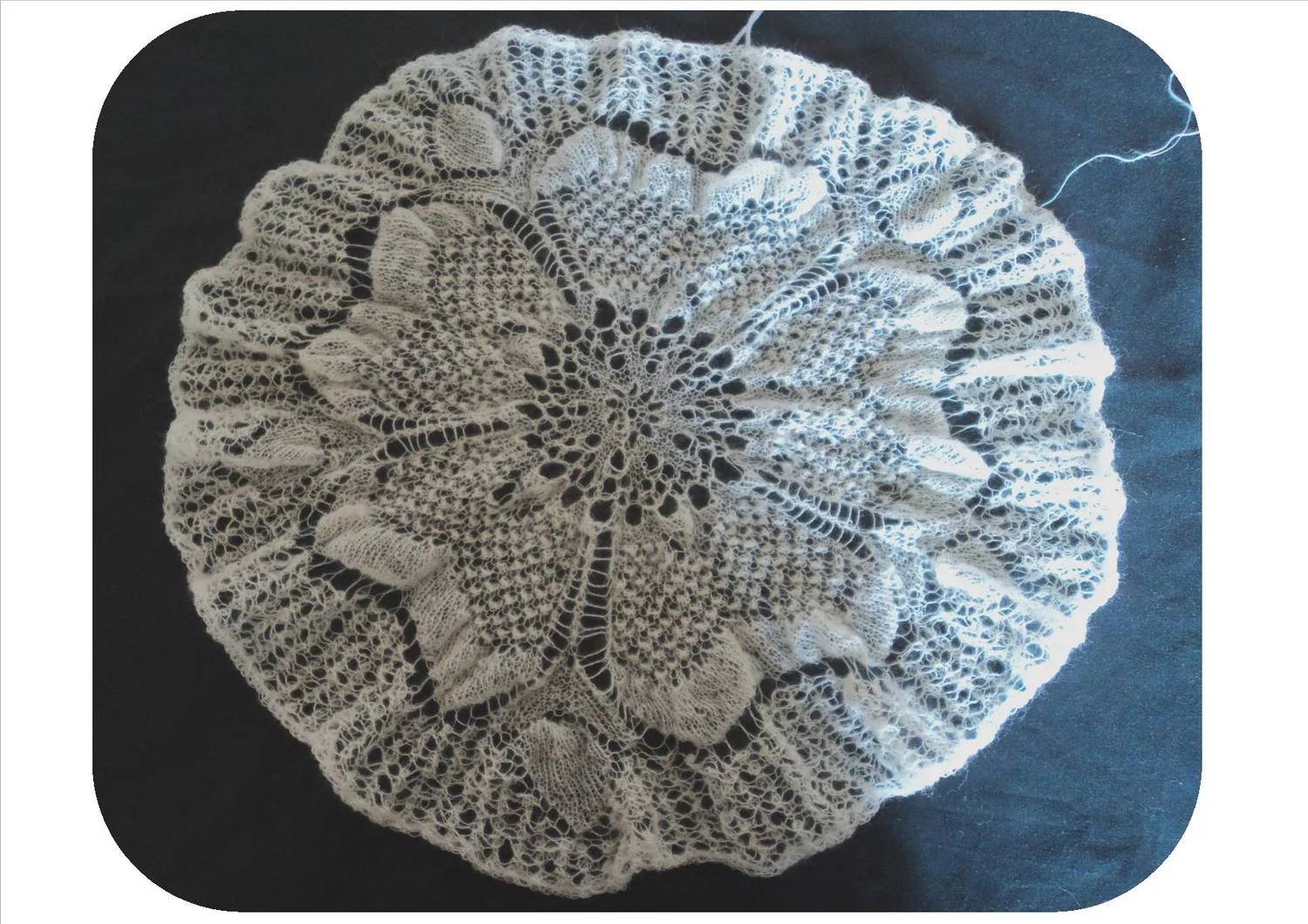The Rose Wedding Shawl — Shetland Lace Shawls