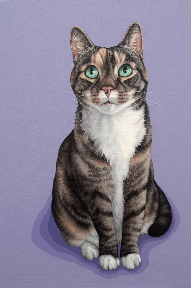 Hand-Painted Pet Portraits — Pop Zoo: Contemporary Pet Portraits