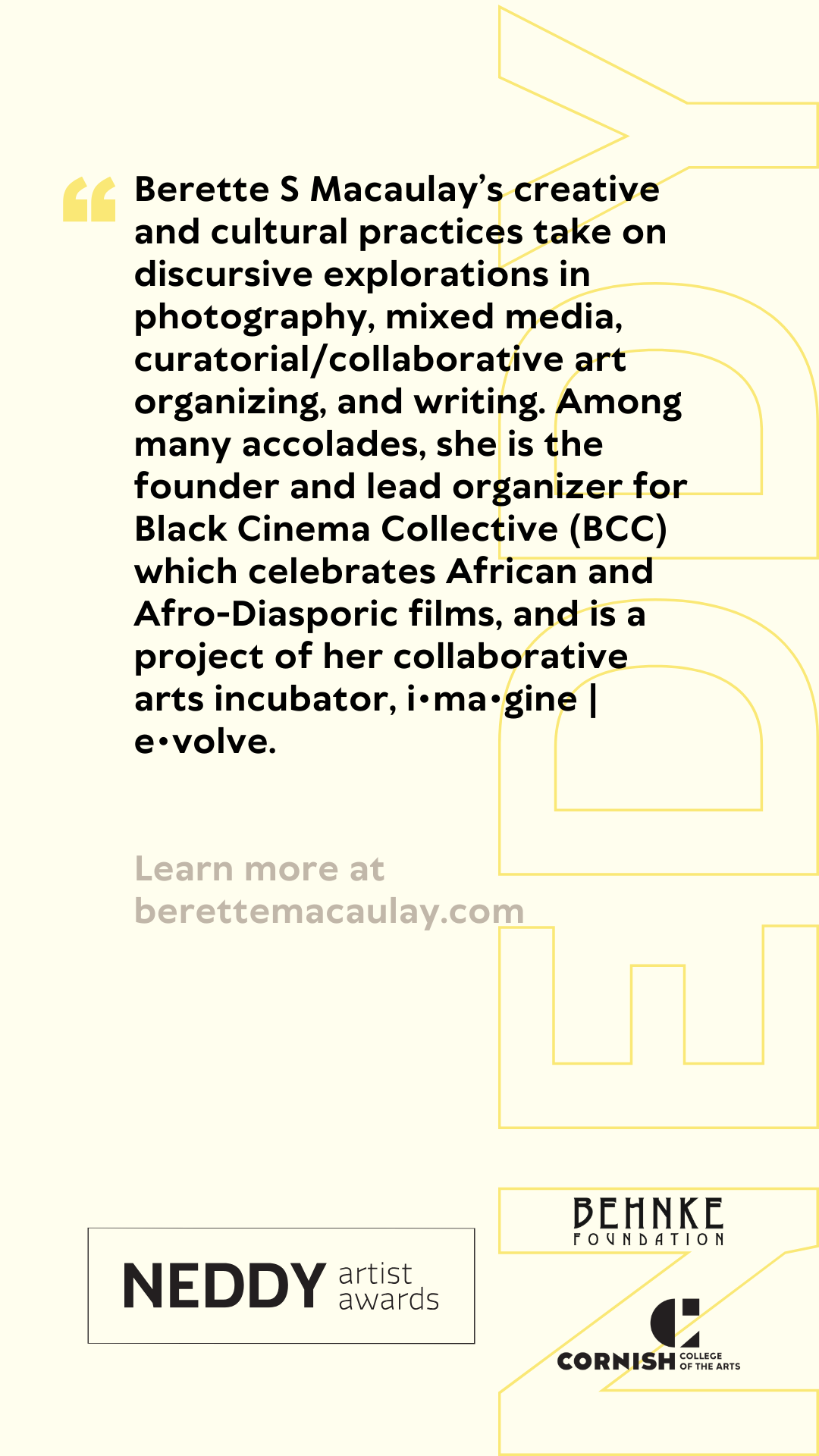 Curatorial + Programming Projects — berette s macaulay Curatorial + Programming Projects — berette s macaulay