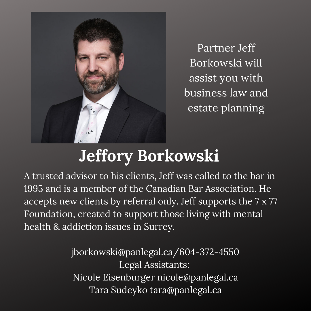 Jeff Borkowski — Panorama Law Group