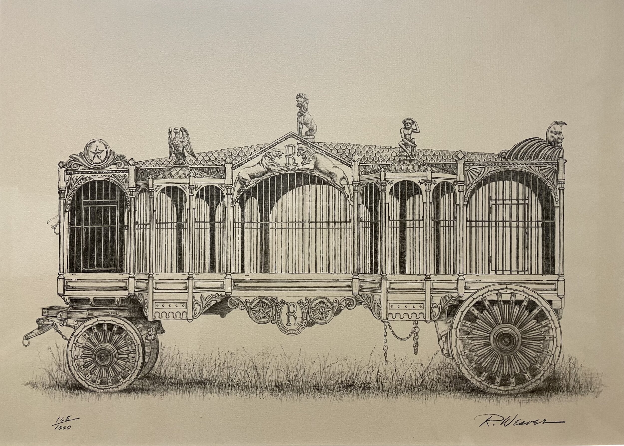 Robert Edward Weaver | Painter of the American Circus & Regional Artist ...
