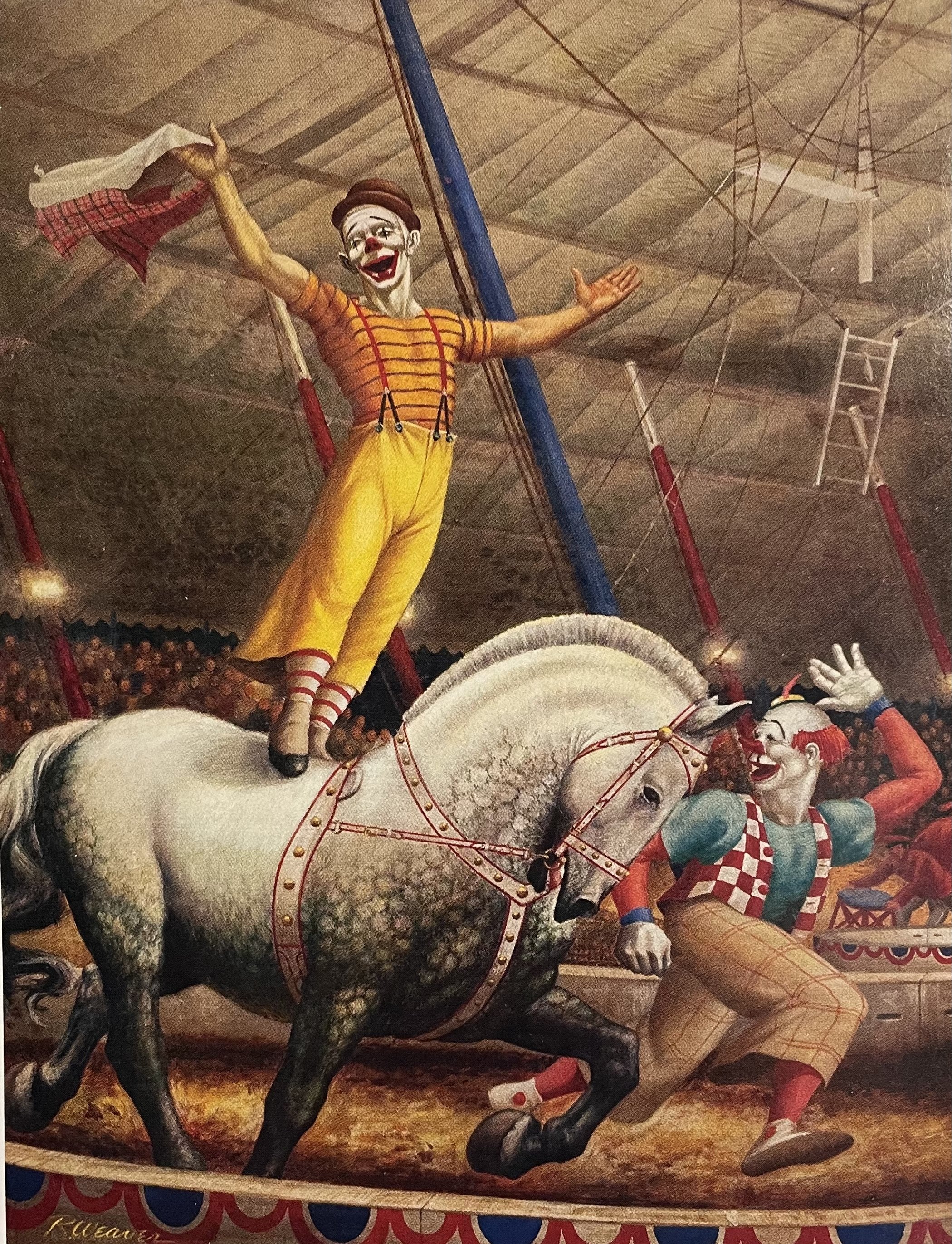 Robert Edward Weaver, Regional Artist of Indiana and the American Circus
