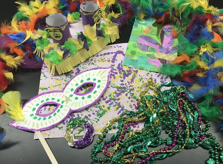Mardi Gras Crafts For Kids! — The Art Project