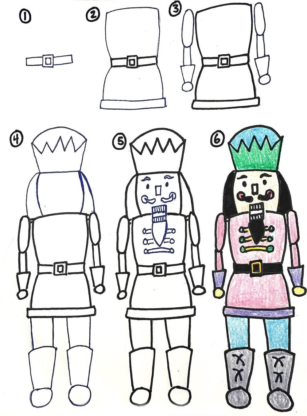 Nutcracker Crafts For Kids — The Art Project