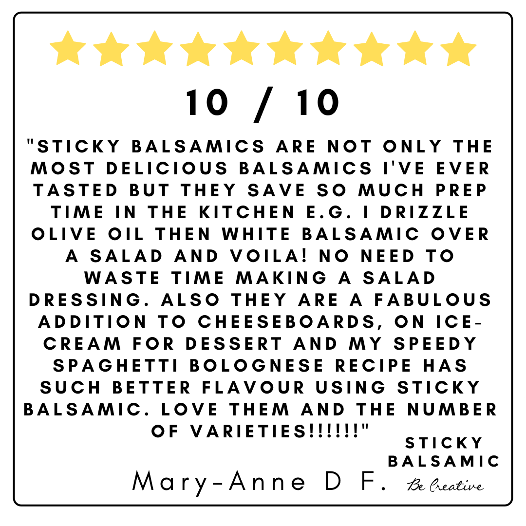 Sticky Balsamic | Balsamic Vinegar | Caramelised Balsamic | Balsamic Glaze