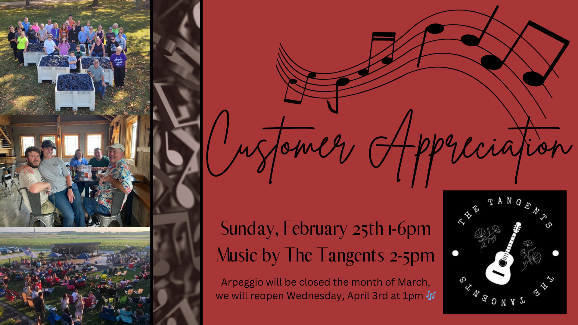 Menu — Arpeggio Winery