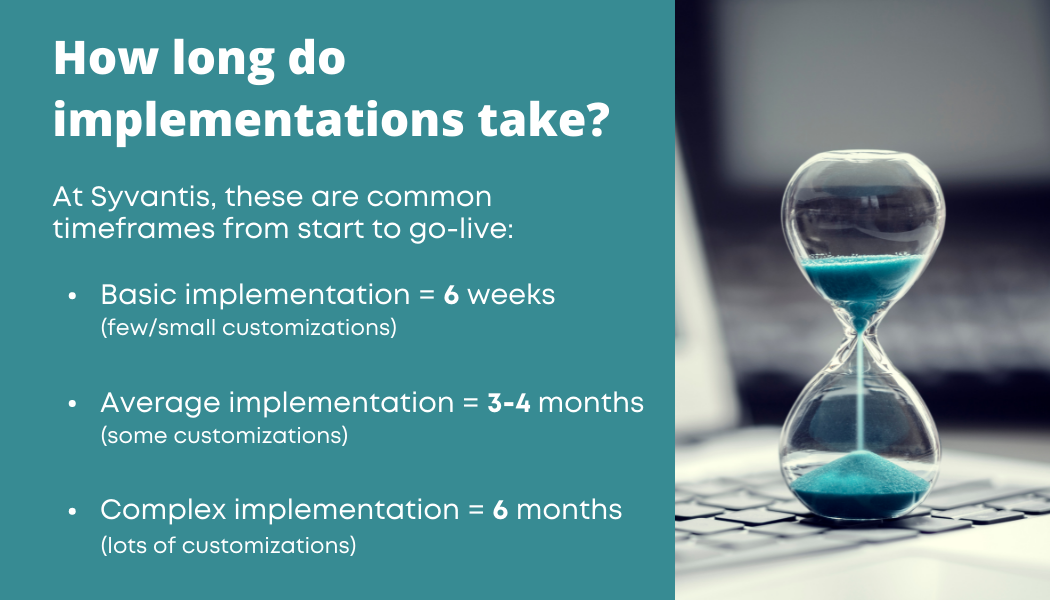 How long does it take to implement Business Central?