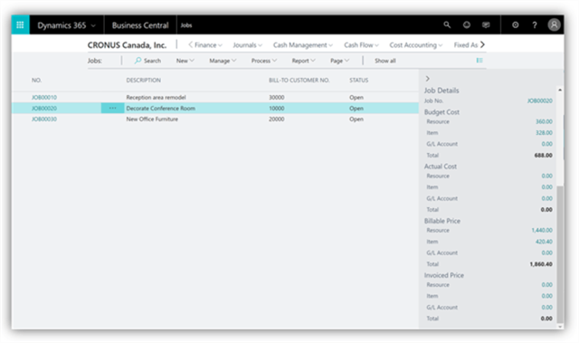 Microsoft releases Dynamics 365 Business Central capabilities