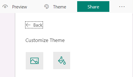 Customizing Form Themes in Microsoft Forms