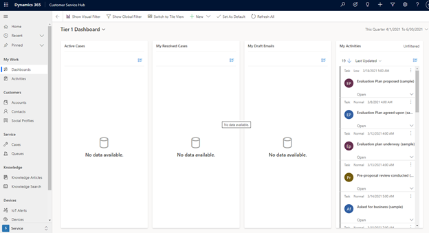 Comprehensive case management with Dynamics 365 Customer Service