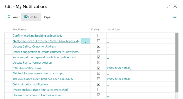 Work smarter with custom notifications in Dynamics 365 Business Central
