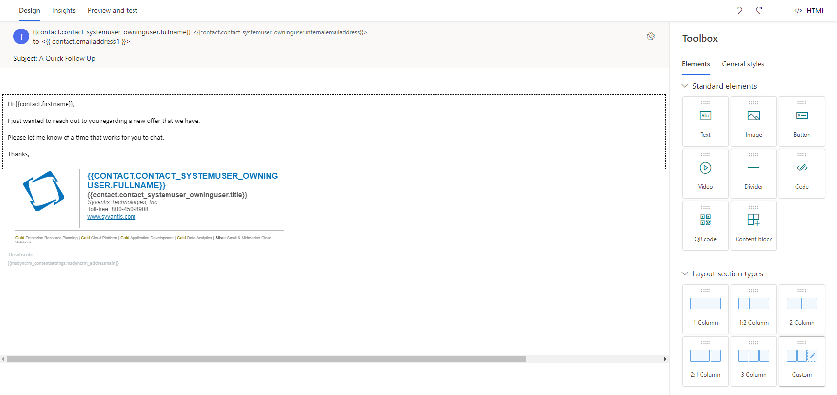 Automatically send sales emails on behalf of sales reps in Dynamics 365 ...