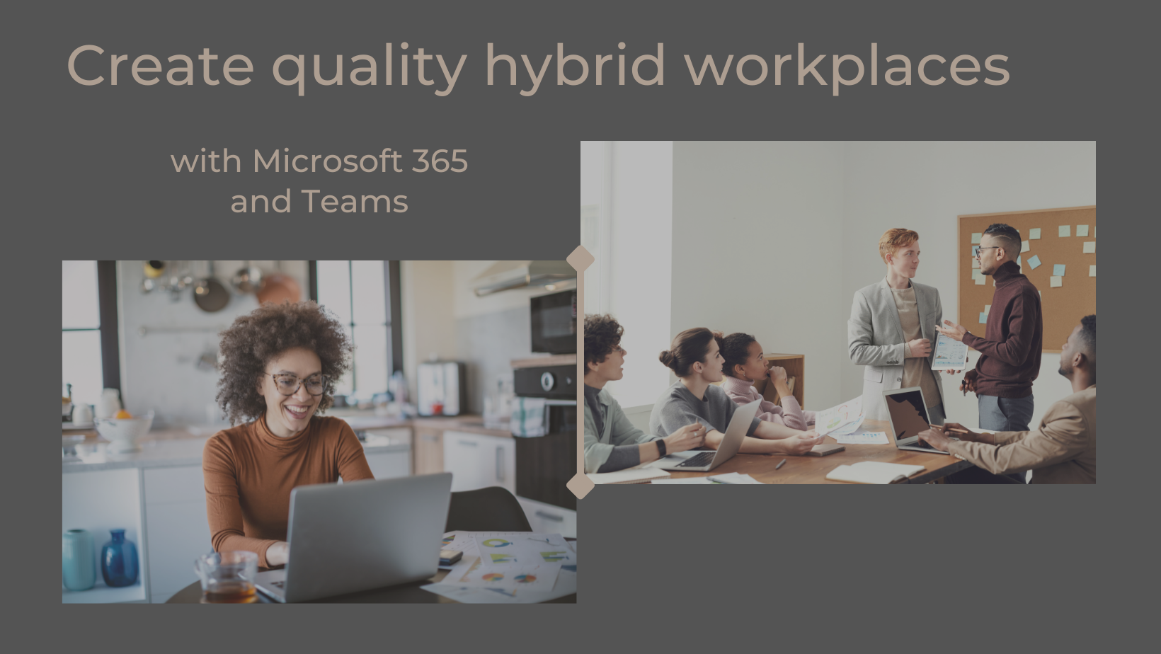 Create quality hybrid workplaces with Microsoft 365 and Teams