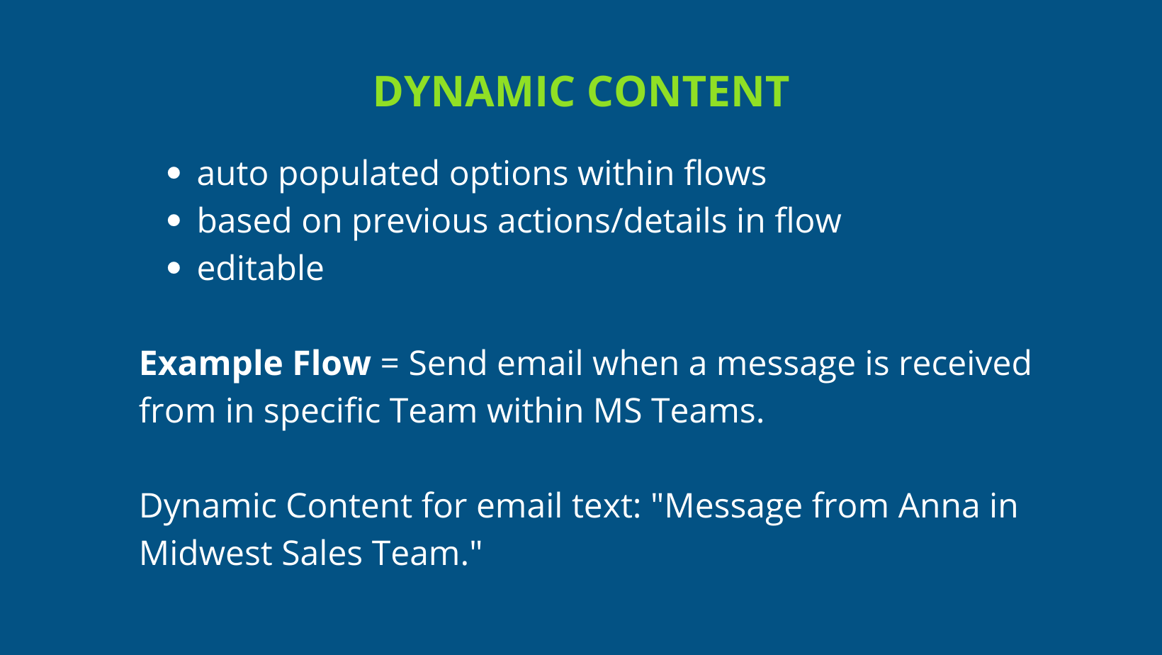 Power Automate Terminology