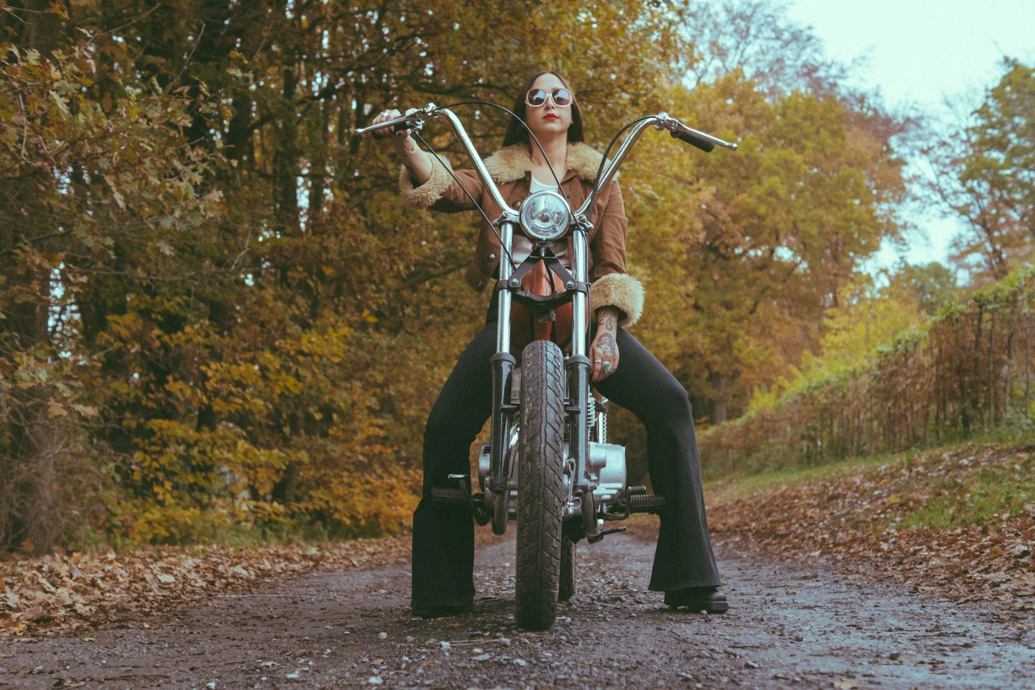 BUILDS - MANON HACHE & HER HONDA CB125 CHOPPER — VC LONDON