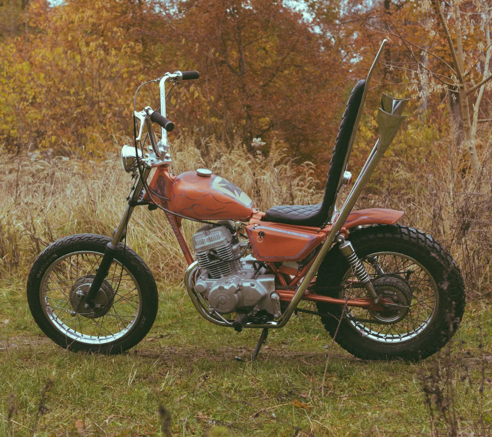 BUILDS - MANON HACHE & HER HONDA CB125 CHOPPER — VC LONDON