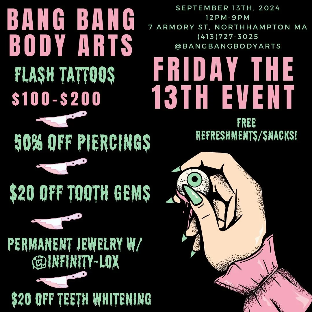 EVENTS/NEWS — Bang Bang Body Arts