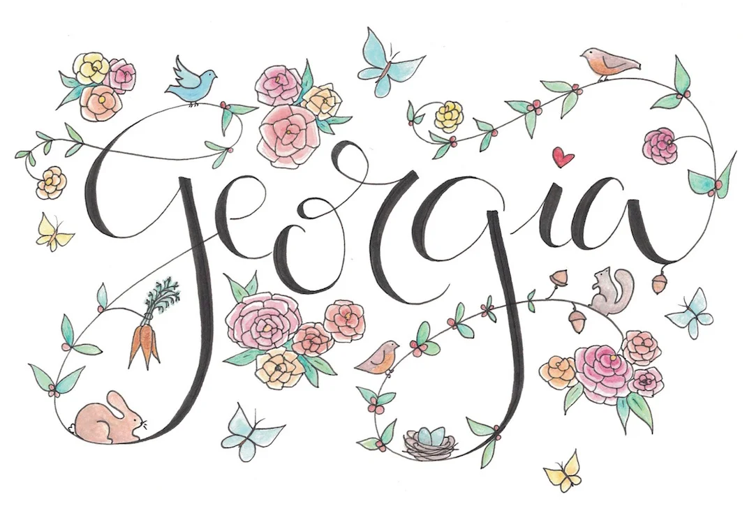 Katie Name Art