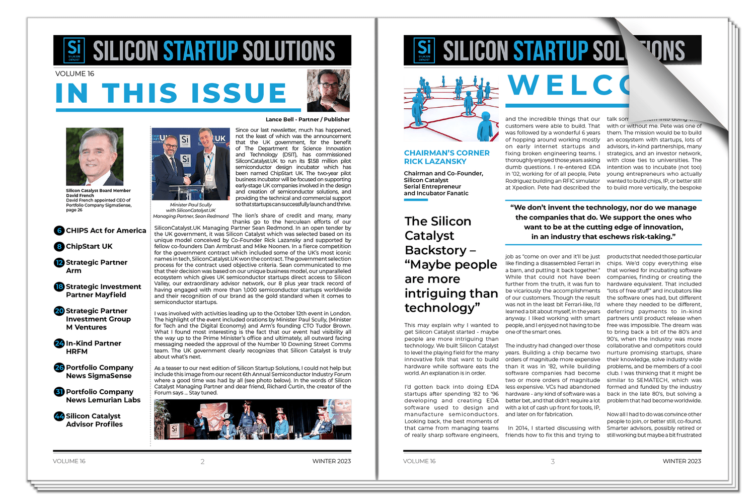 Newsletter — Silicon Catalyst