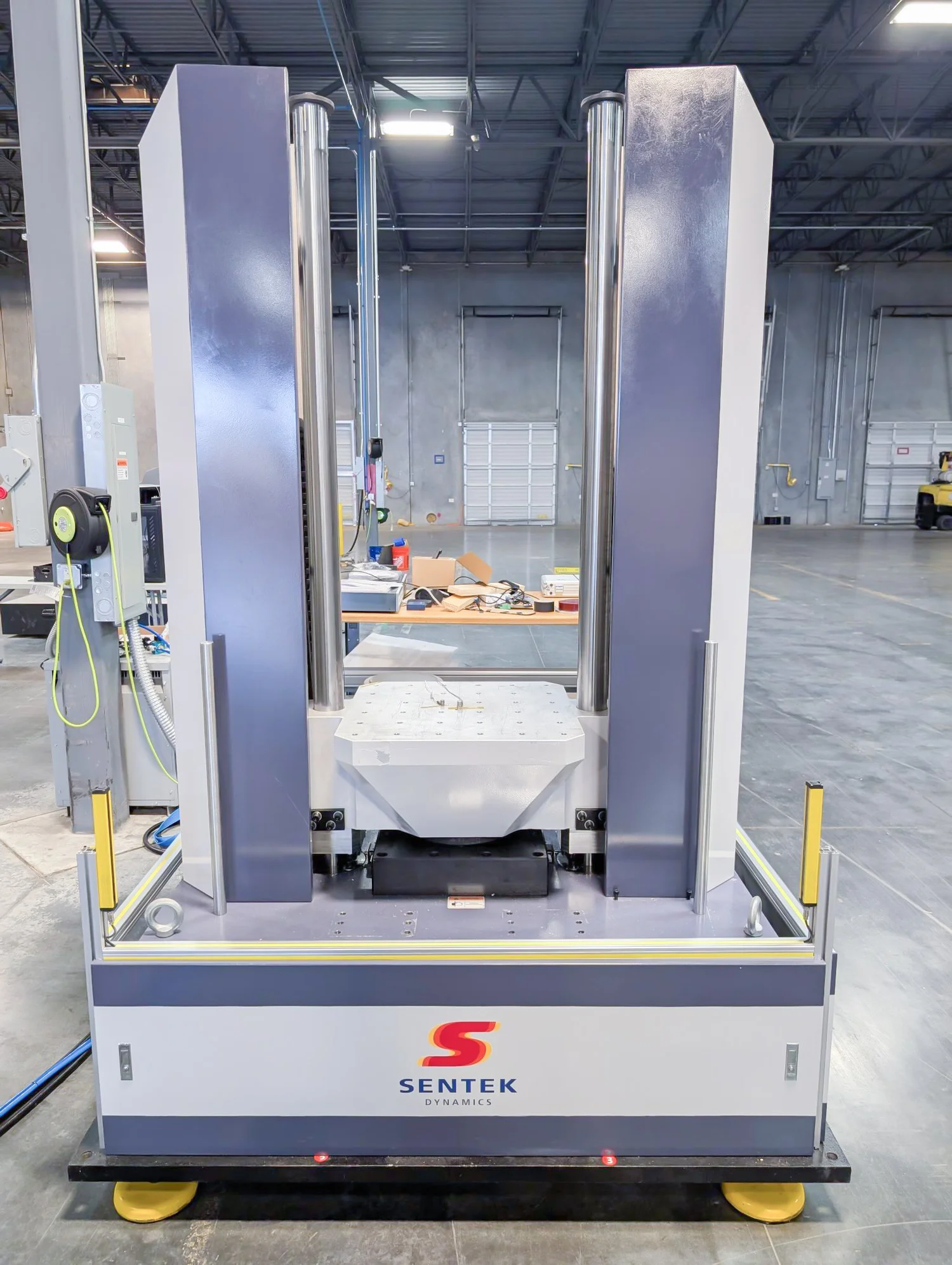 Pneumatic Vertical Shock Test System