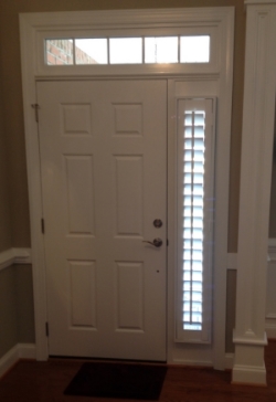 Plantation Shutters Designed for Doors and Sidelights — Heritage ...