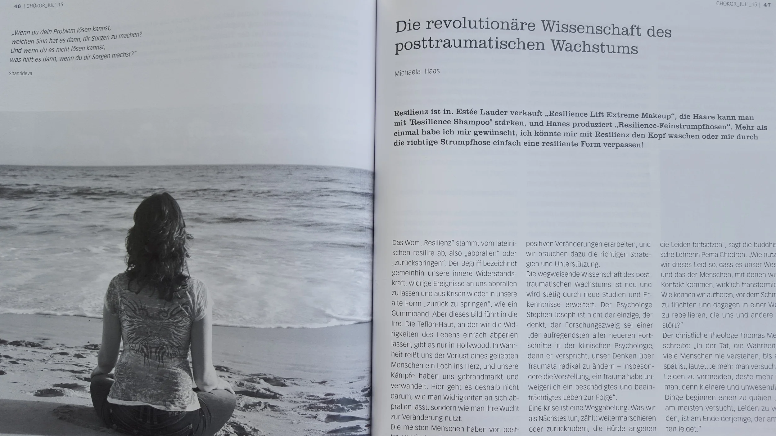 News — Michaela Haas, PhD