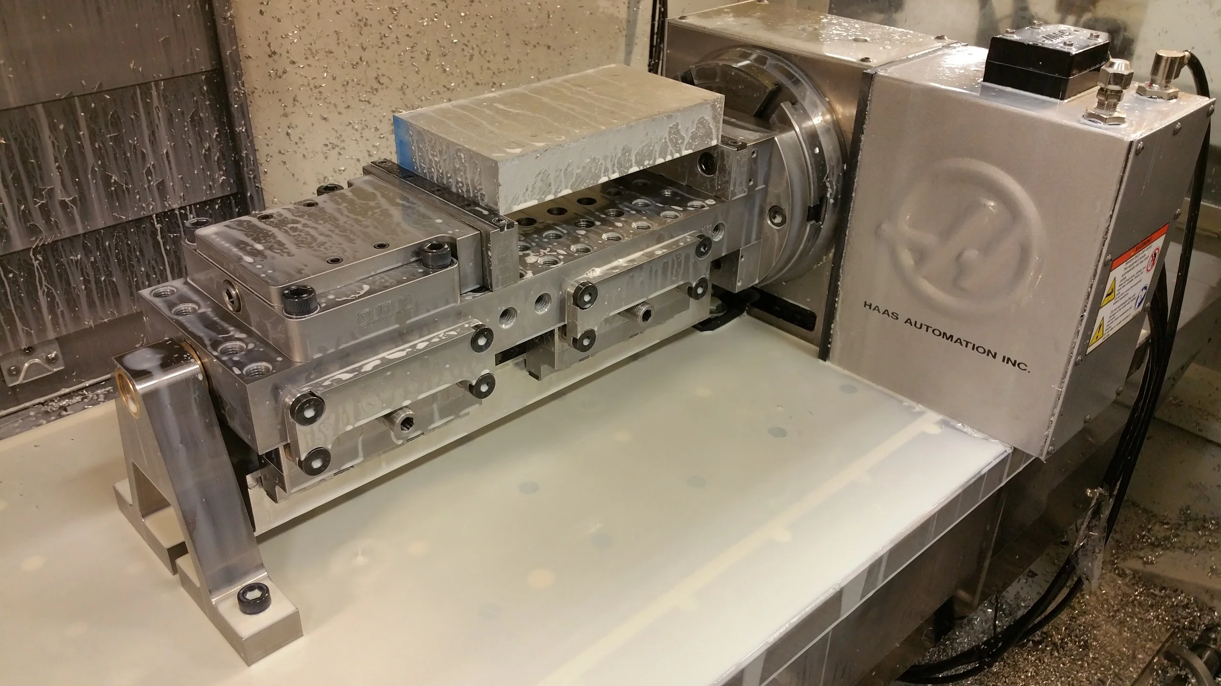 4th-Axis Trunnion — DURUS Workholding