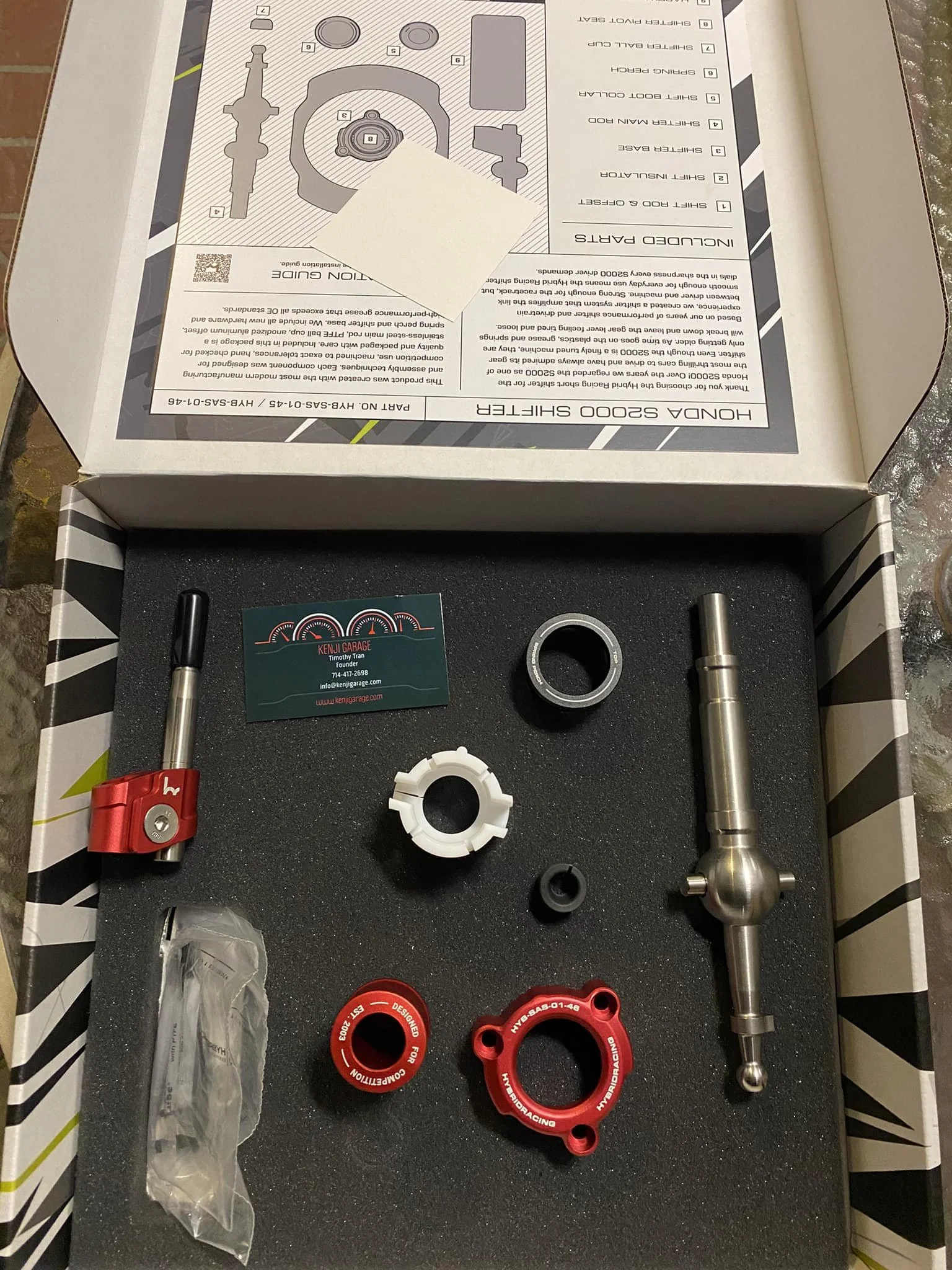 Hybrid Racing Short Shifter Assembly 00-09 Honda S2000 — Kenji Garage