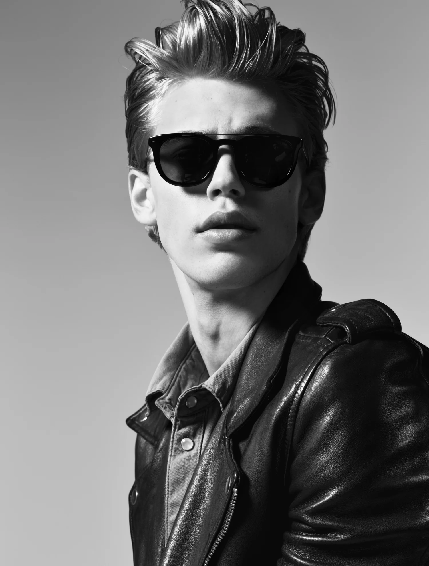 Austin Butler Black And White