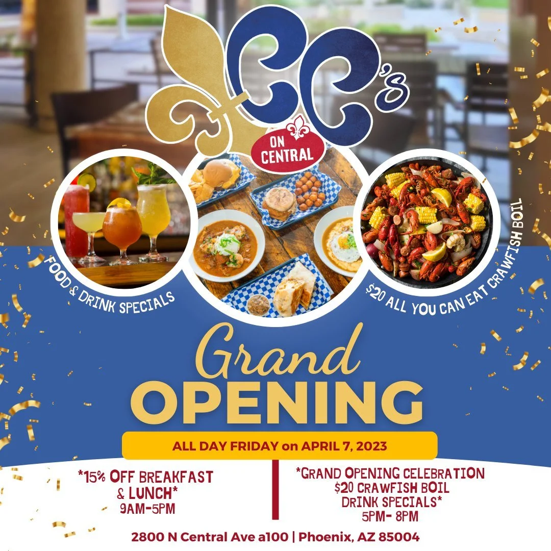 Grand Opening of CC's on Central — Write On Rubee