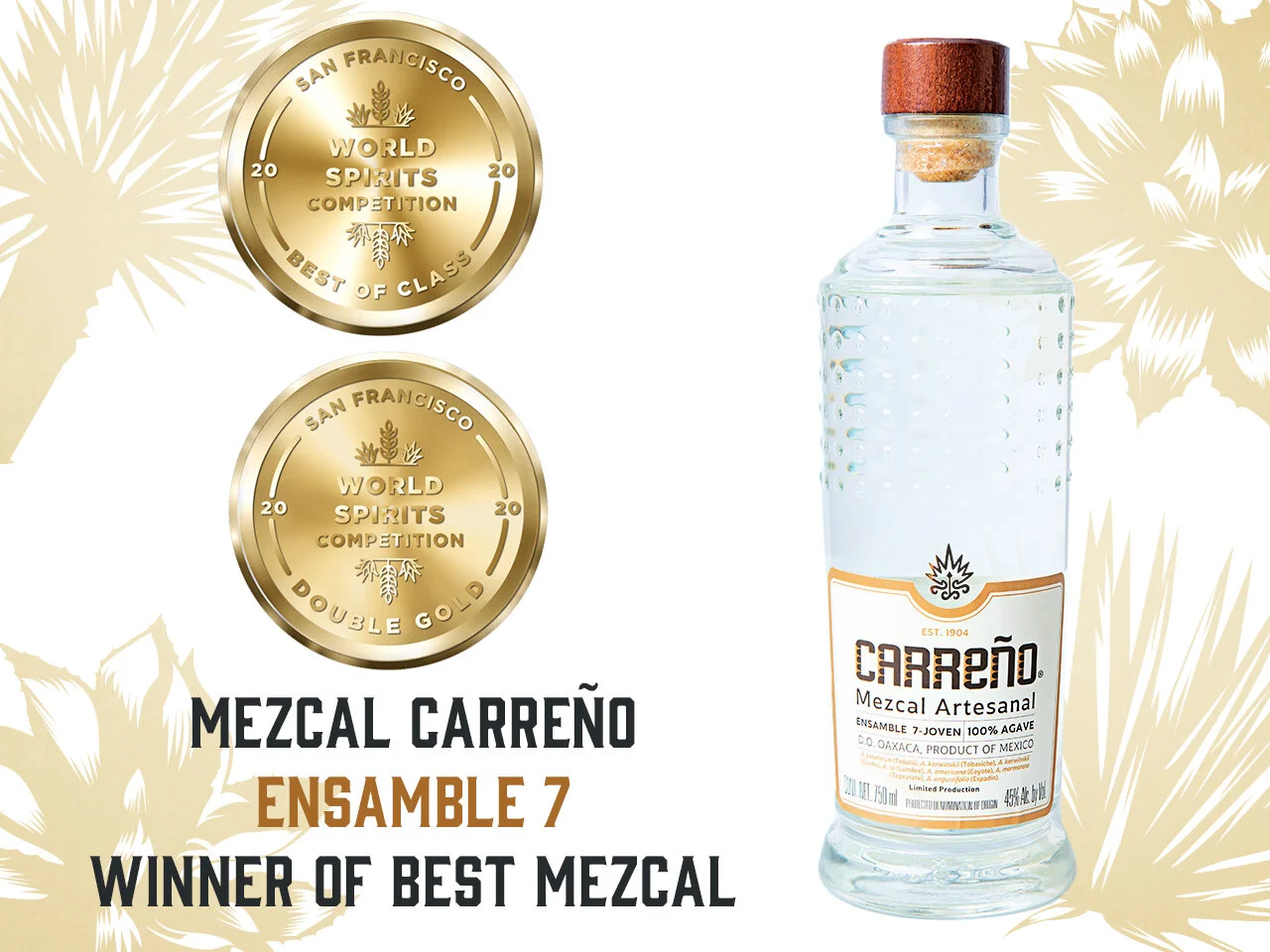 Mezcal Carreño Wins Best Mezcal Award at San Francisco World Spirits ...