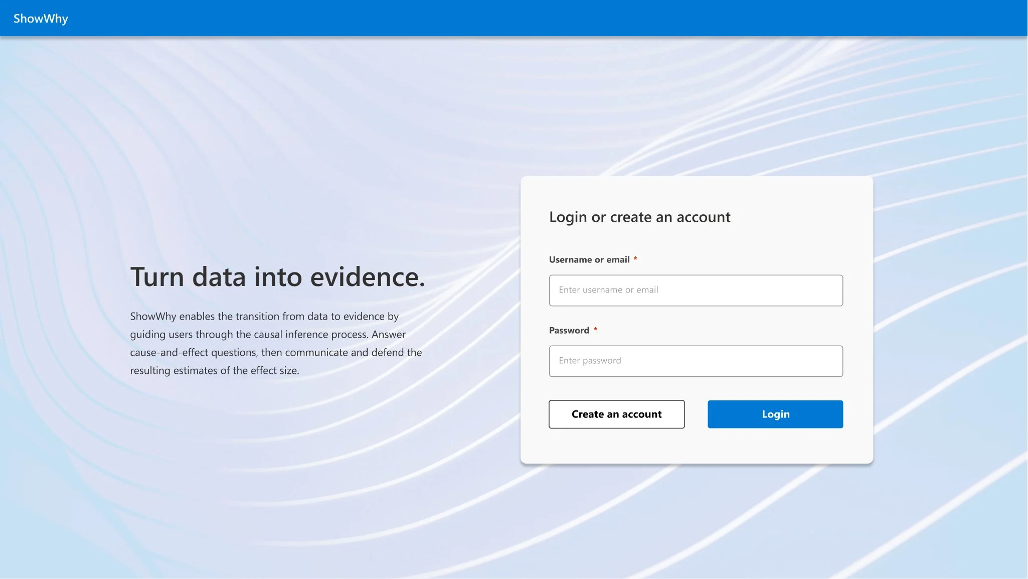 Causal inference tool — Weiford Design