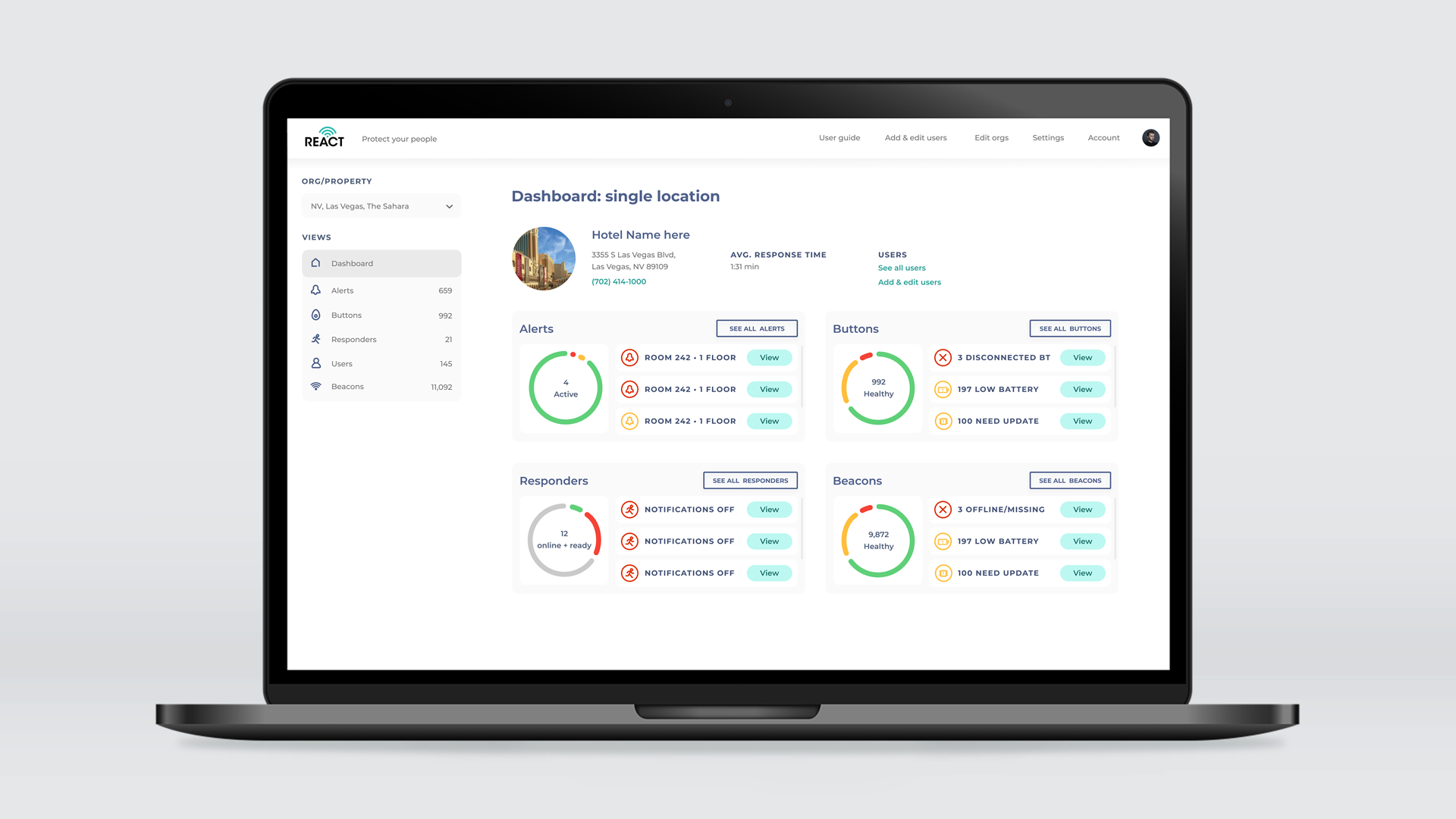 Emergency alert system — Weiford Design