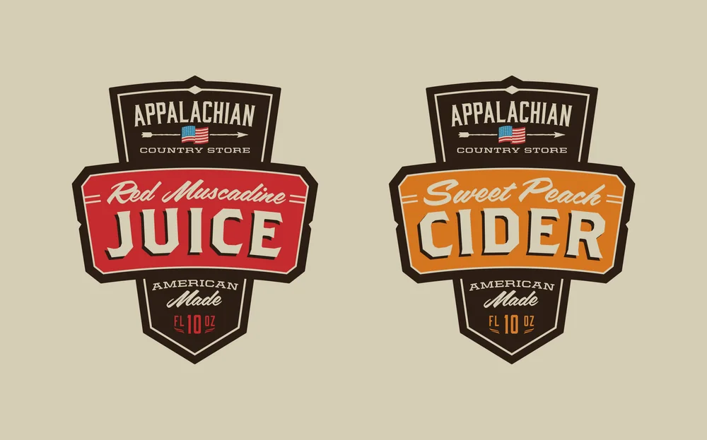 Appalachian Country Store Product Labels — Steve Hamaker - Brand Designer