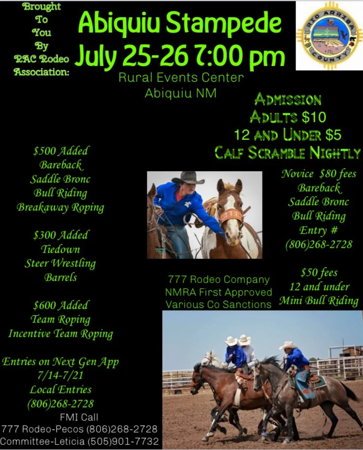 SCHEDULE — New Mexico Rodeo Association