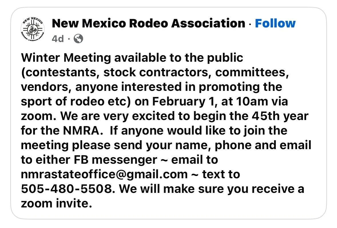 New Mexico Rodeo Association