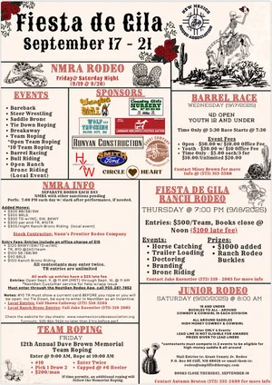 SCHEDULE — New Mexico Rodeo Association
