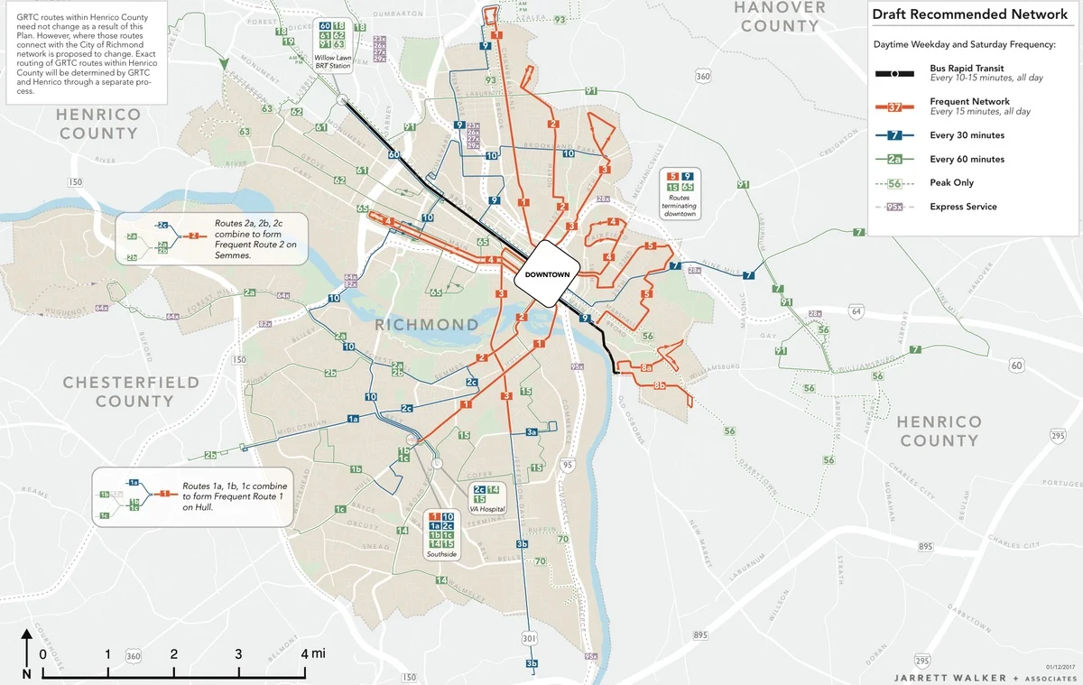 First Look: The Richmond Transit Network Plan — RVA Rapid Transit