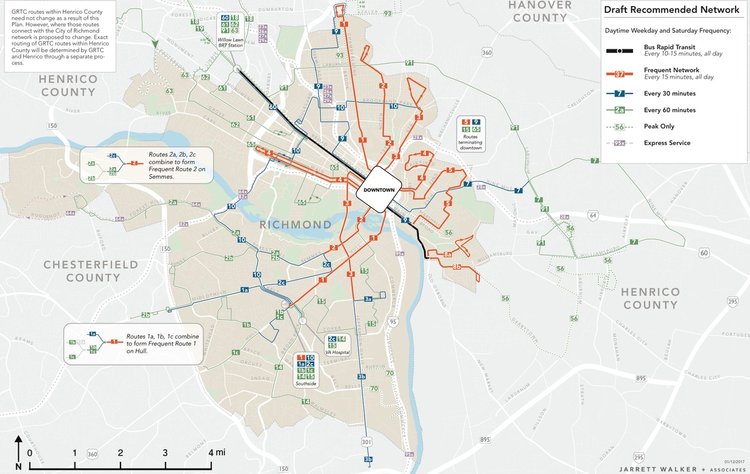 First Look: The Richmond Transit Network Plan — RVA Rapid Transit