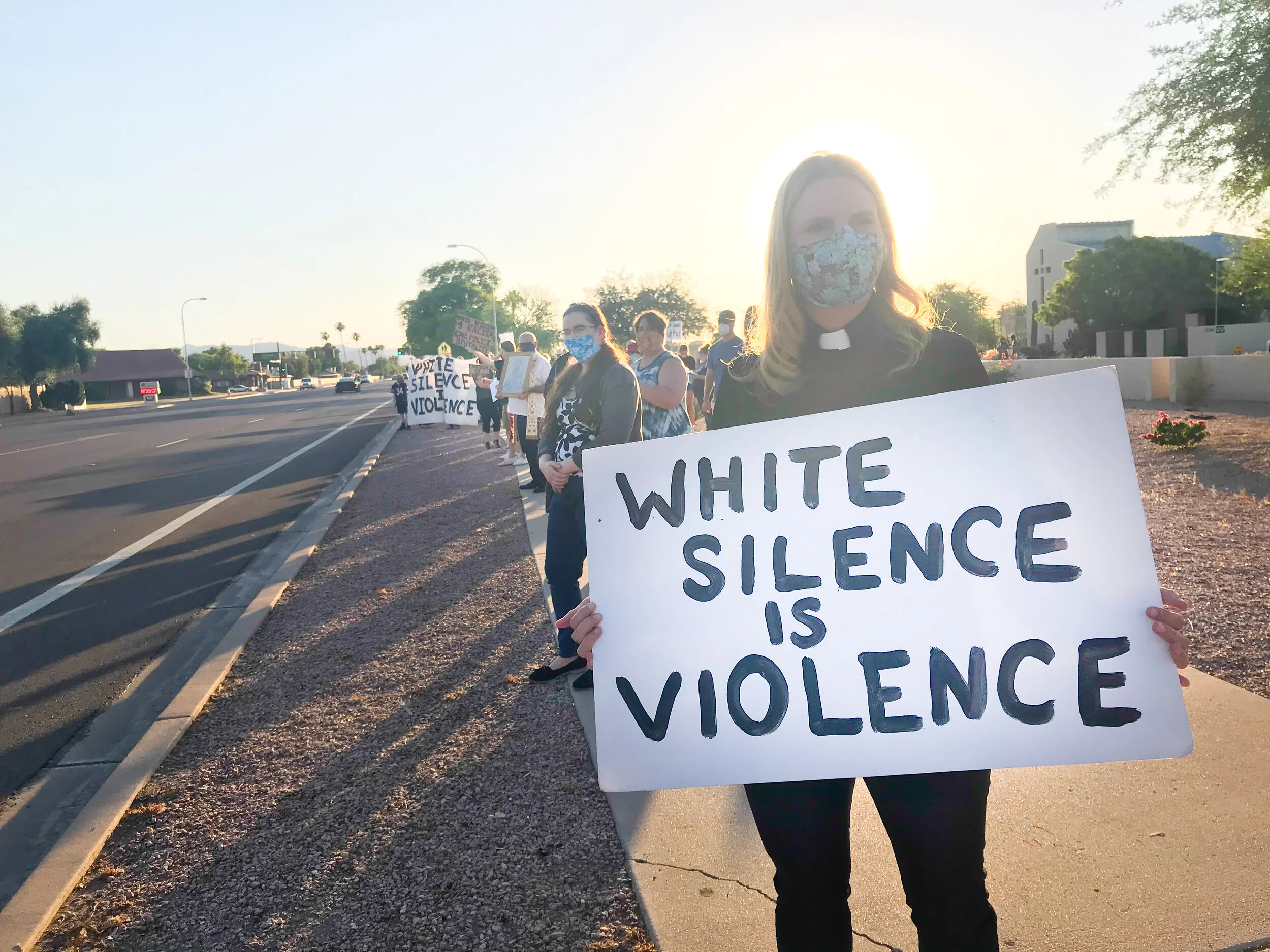 Desert Palm UCC at June 3 Black Lives Matter protest — Southwest ...