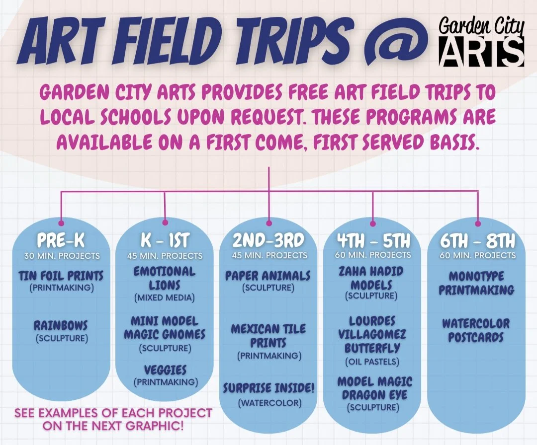 Art Field Trips — Garden City Arts