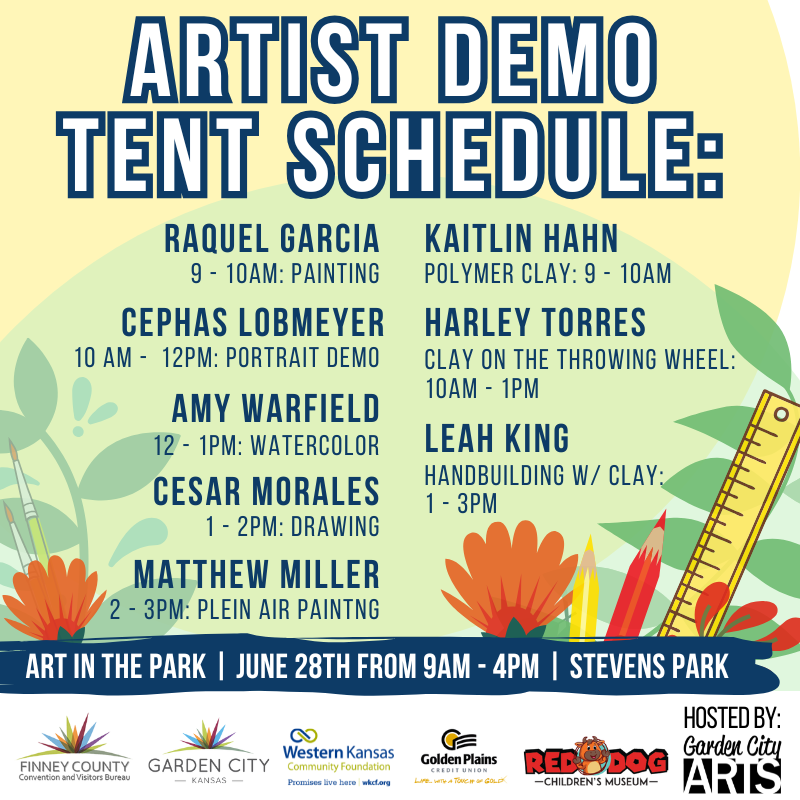 Art Demos - Art in the Park — Garden City Arts