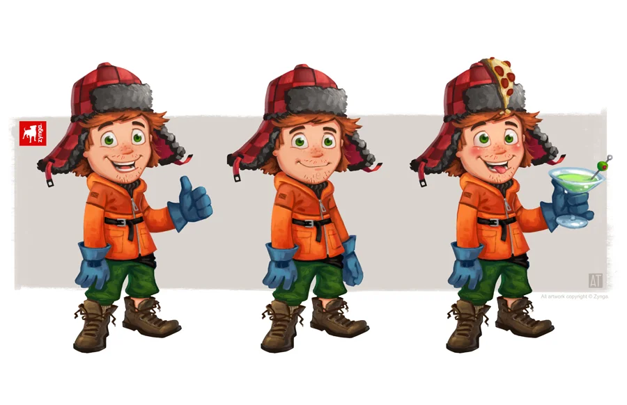 Zynga Games Characters