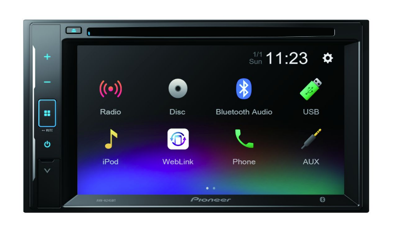Pioneer AVH-A245BT — About Sound