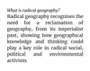 the Radical Geographers' Handbook — Radical Geographer Paul
