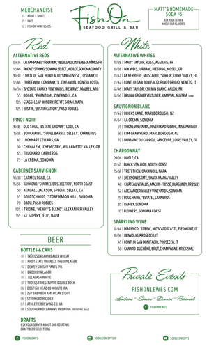 See Our Menu | Seafood in Lewes, DE | Fish On